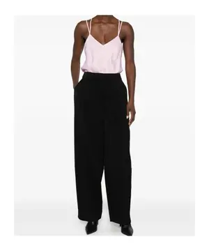 TWINSET Logo-plaque Wide-leg Trousers