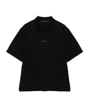 Fear Of God Piqué Cropped Polo Top