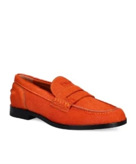 MSGM Leather Loafers