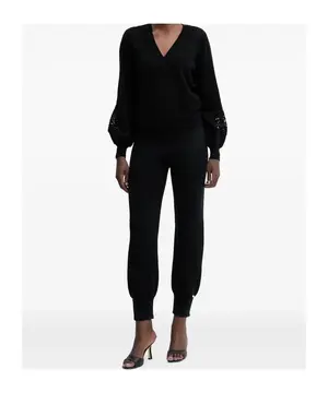 TWINSET Pearl-detail Track Pants