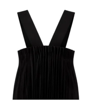 Comme Des Garçons Pleated Midi Dress