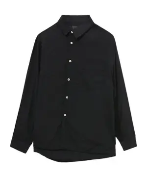 Comme Des Garçons Button Long-sleeve Shirt - Black