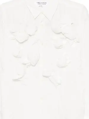 Comme Des Garçons Knot-detail Blouse