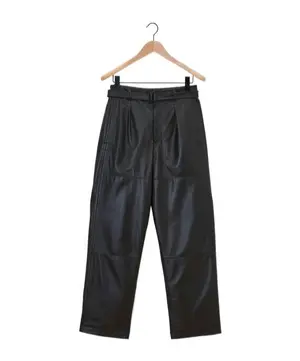 LEMAIRE Pleat Detailed Belted Straight Leg Pants