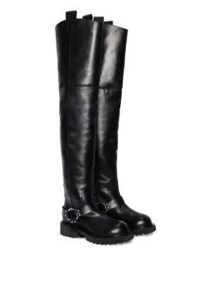 MSGM D-ring Over-the-knee Boots
