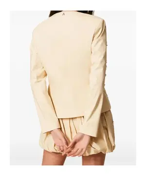 TWINSET Sequin-embellished V-neck Blazer