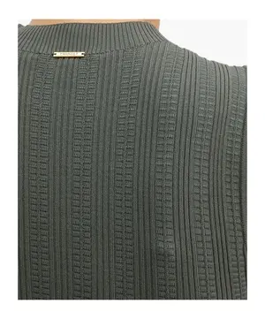 TWINSET Ribbed-knit Sleeveless Dress