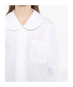 Comme Des Garçons Peter Pan Collar Shirt
