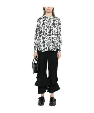 Comme Des Garçons Graphic-print Shirt