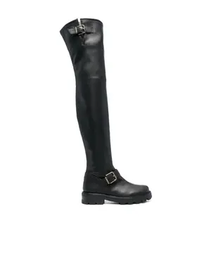 JIMMY CHOO Biker Ii Knee-high Boots