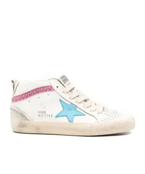 GOLDEN GOOSE Mid Star Leather Sneakers