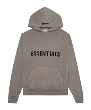 Fear Of God Knitted Hoodie - Taupe