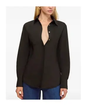 Cult Gaia Emelyn Open-back Shirt