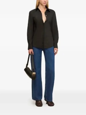 Cult Gaia Emelyn Open-back Shirt