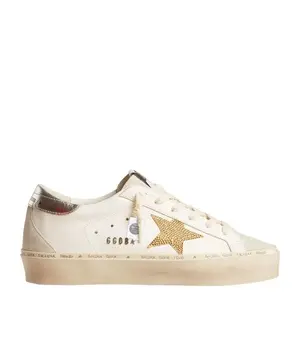 GOLDEN GOOSE Hi Star Sneakers - White