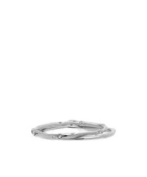 Dries Van Noten Crystal-embellished Cuff Bracelet Set - Gray