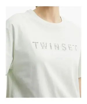 TWINSET Logo-embellishment T-shirt
