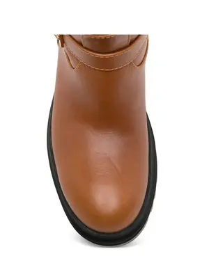 Missoni Buckle Strap Biker Boots