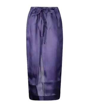 Khaite Chenton Skirt - Purple