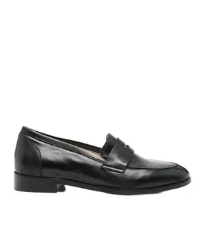 P.a.r.o.s.h Leather Loafers - Black