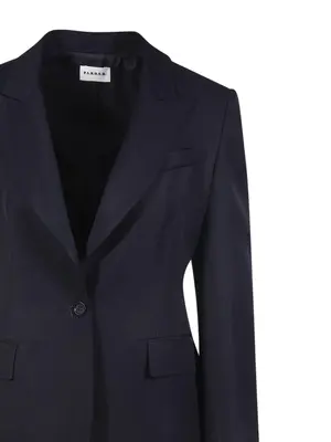 P.a.r.o.s.h Collared Single-breasted Blazer