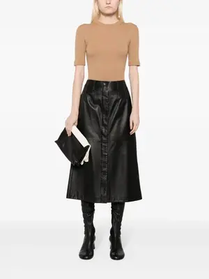 Khaite The Ange Rib-knit Top
