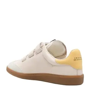 Isabel Marant Étoile Beth Side Logo Sneakers - White