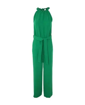P.a.r.o.s.h Belted Halterneck Jumpsuit
