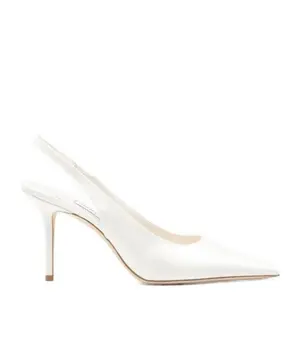 JIMMY CHOO Love Slingback Pumps - White