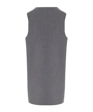 Khaite Wool Sleeveless Dress