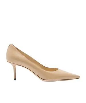 JIMMY CHOO Love Pointed Pumps - Nude