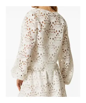 TWINSET Macramé-woven Blouse