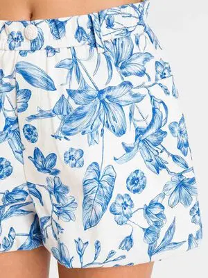 TWINSET Floral-print Shorts