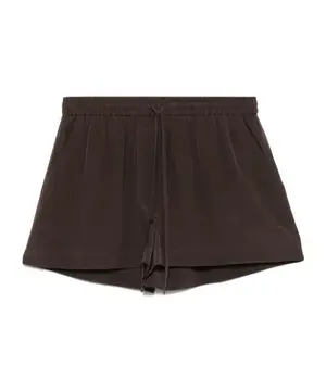 P.a.r.o.s.h Silk Shorts - Brown