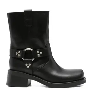 P.a.r.o.s.h Buckle-strap Leather Boots