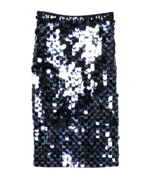P.a.r.o.s.h Sequin Pencil Skirt