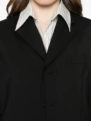 Comme Des Garçons Single-breasted Blazer