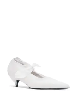 Proenza Schouler Slash Organza Pumps