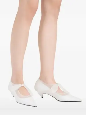 Proenza Schouler Slash Organza Pumps