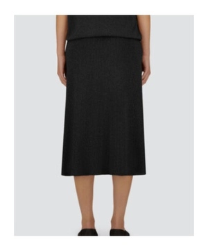Herno Ribbed Midi Skirt