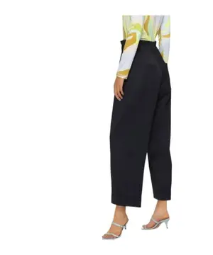 P.a.r.o.s.h Paperbag-waist Straight Leg Trousers