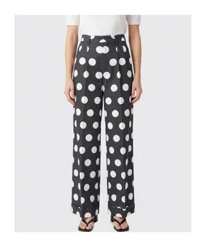 Junya Watanabe Polka-dot Pleated Trousers