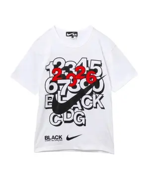 Comme Des Garçons X Nike Logo-print T-shirt