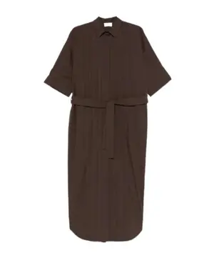 P.a.r.o.s.h Belt-detail Midi Dress