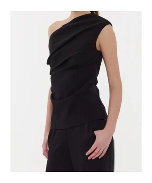 P.a.r.o.s.h One-shoulder Asymmetrical Blouse