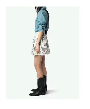 Zadig&Voltaire Jeweled Button Flap-pockets Shirt