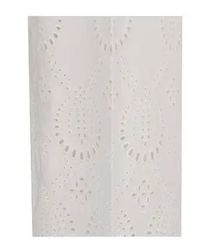 P.a.r.o.s.h Cannes Broderie Wide-leg Pants - White
