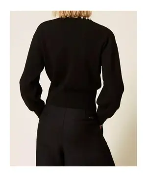 TWINSET Pearl-embellished Cardigan