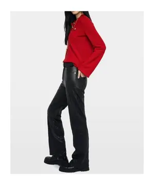 Zadig&Voltaire Lucas Button-detailed Sweater - Red