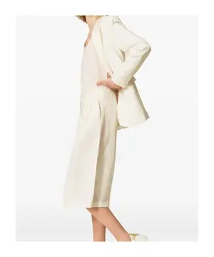 TWINSET Pleated Bermuda Shorts